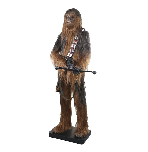 Star Wars Hyper Realistic Chewbacca With Gun Life Size Statue| LM Treasures