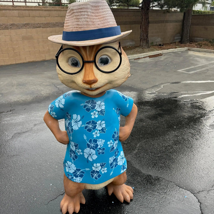 Hawaiian Chipmunks Simon Theodore Life Size Statues Set of 2 - LM – LM ...