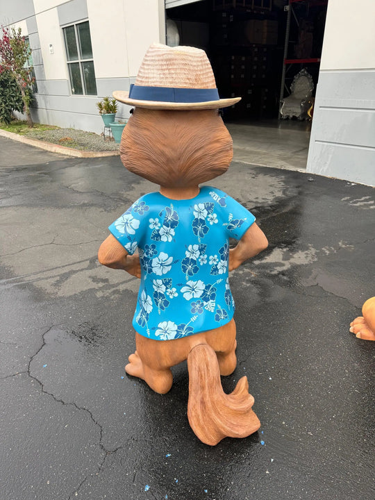 Hawaiian Chipmunks Simon Theodore Life Size Statues Set of 2 - LM – LM ...