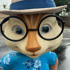 Hawaiian Chipmunks Simon Theodore Life Size Statues Set of 2 - LM – LM ...