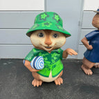Hawaiian Chipmunks Simon Theodore Life Size Statues Set of 2 – LM Treasures