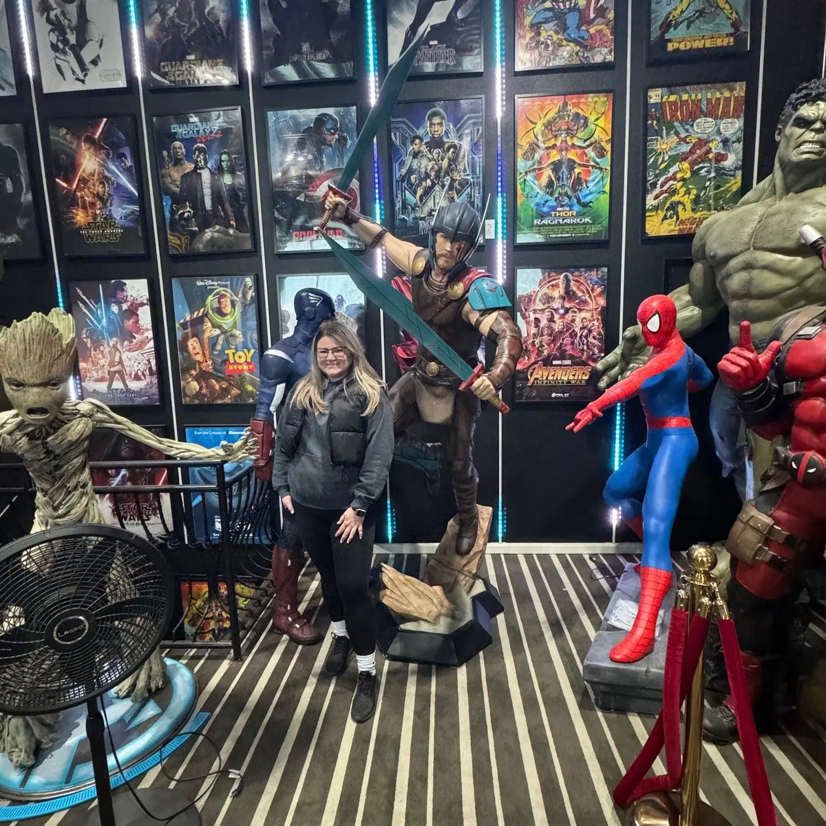 Marvel MCU Avengers Thor: Ragnarok Life Size Thor Statue| LM Treasures