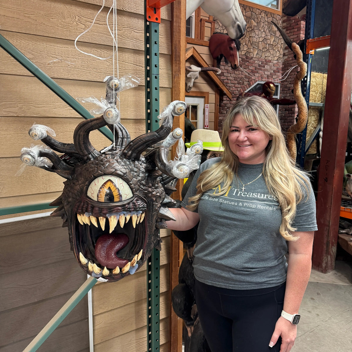 Dungeons and Dragons Hanging Beholder Trophy Statue| LM Treasures| LM ...