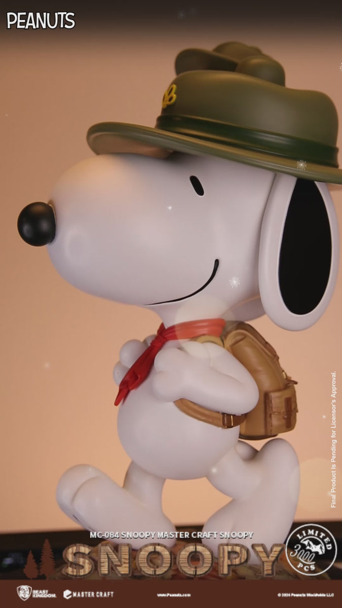 Snoopy and Woodstock Master Craft Table Top Statue| LM Treasures