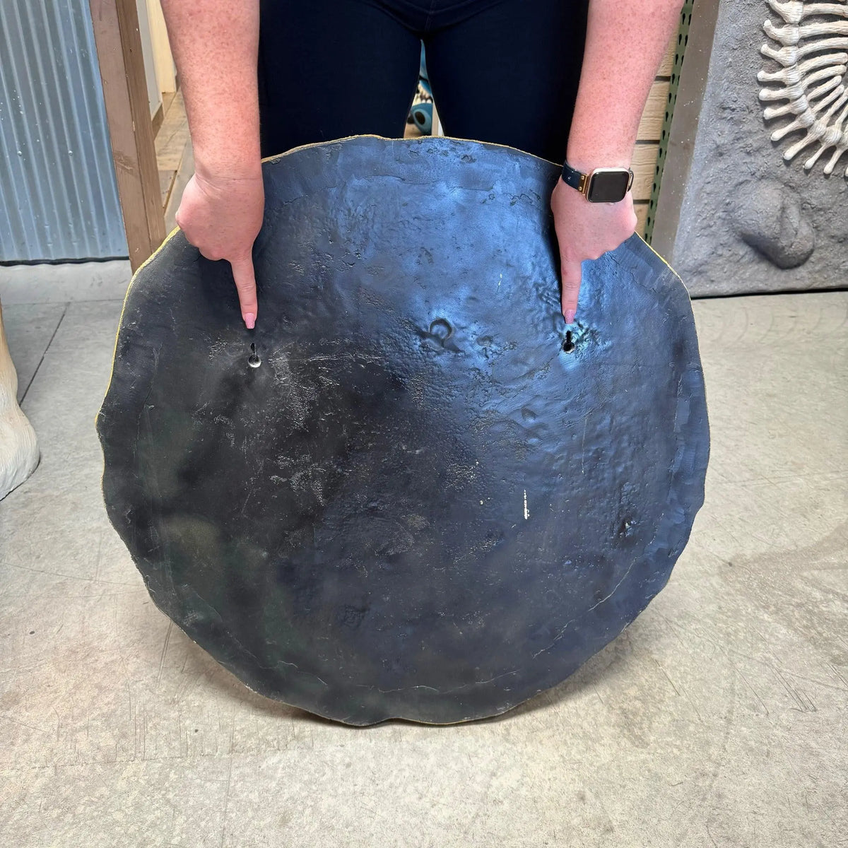 Dark Chocolate Chip Cookie Over Sized Statue | LM Treasures