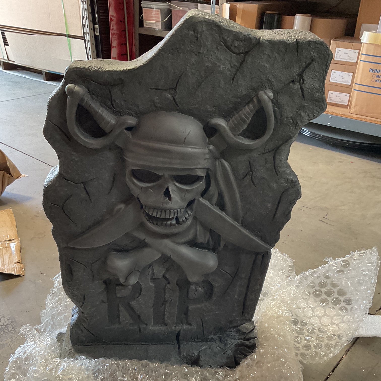 Pirate First Mate Tombstone Life Size Statue | LM Treasures