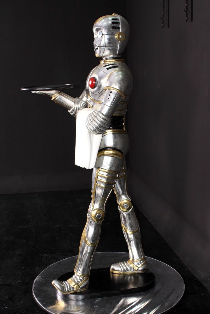 Android Robot Droid Butler Life Size Statue | LM Treasures