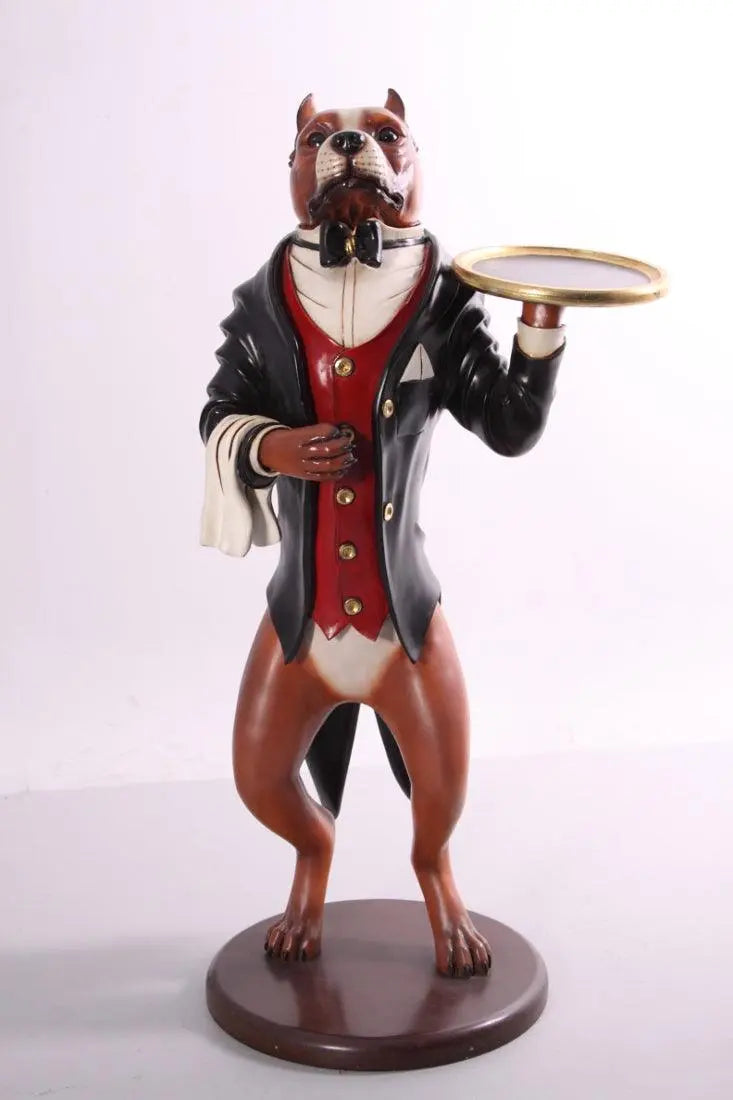 Pitbull - Dog Butler Lm Treasures| LM Treasures