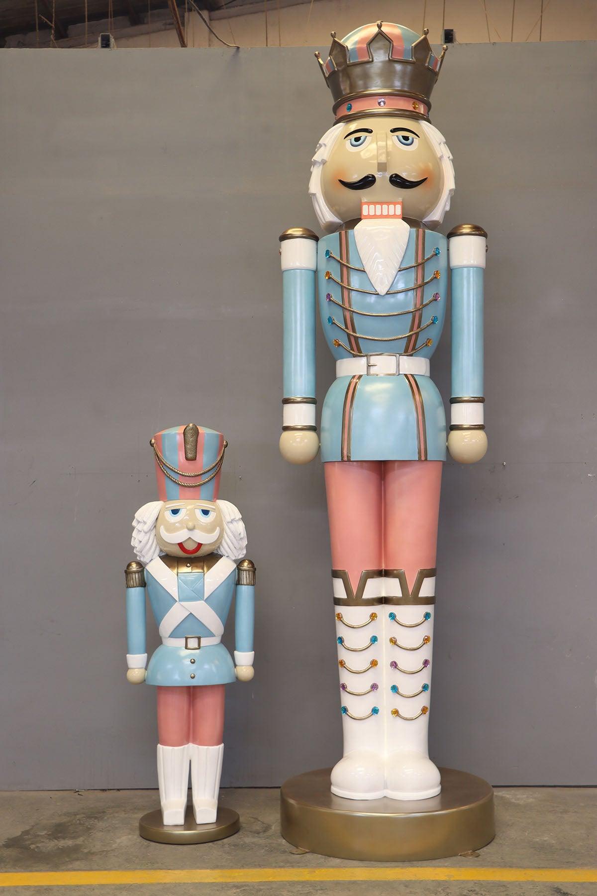 Soldier Nutcracker Life Size Resin Christmas Statue| LM Treasures