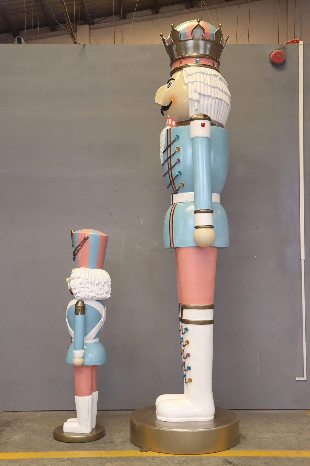 Soldier Nutcracker Life Size Resin Christmas Statue| LM Treasures