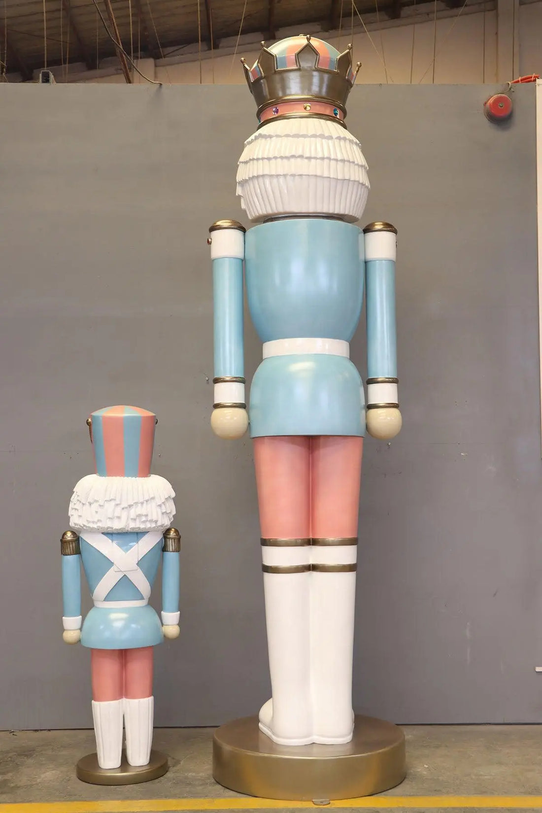 Giant 12ft Pastel Nutcracker Statue | LM Treasures