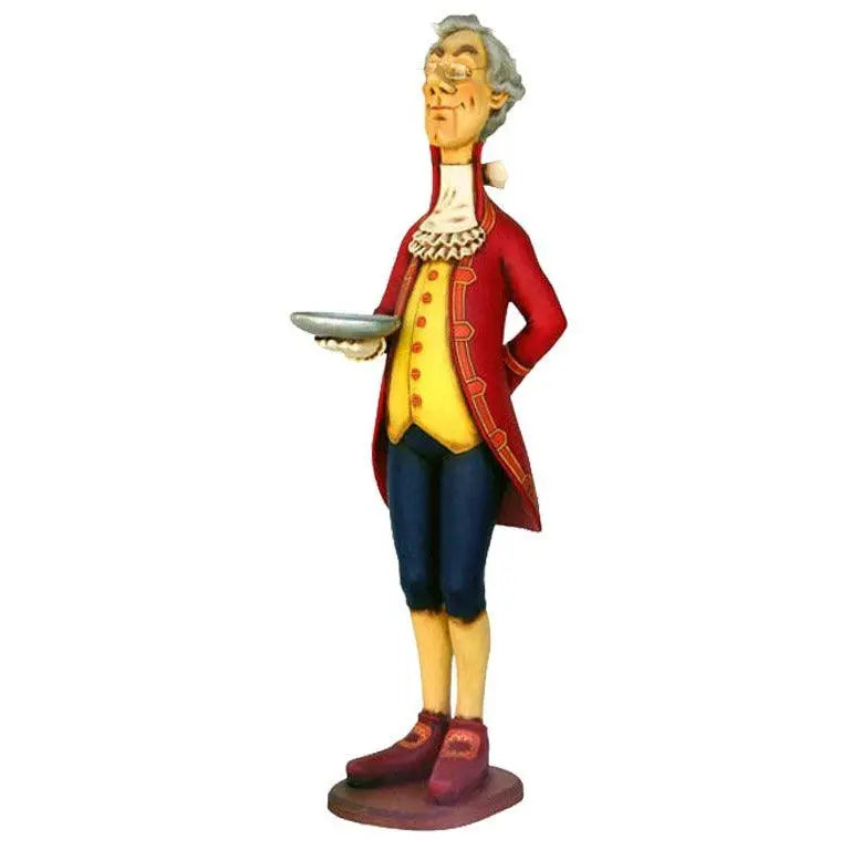 Funny Butler Life Size Statue| LM Treasures