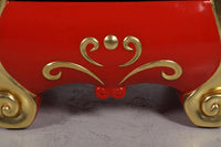 Santa Claus Stool Life Size Statue | LM Treasures