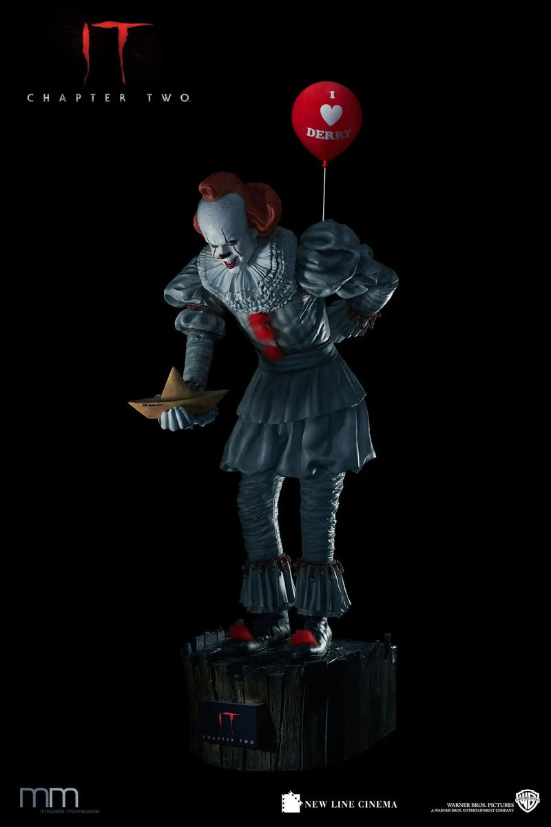 IT Pennywise Chapter 2 Life Size Statue| LM Treasures