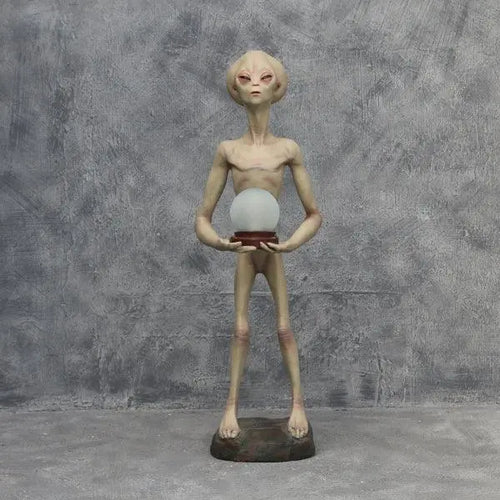 Alien Encounter With Lamp Statue | LM Treasures