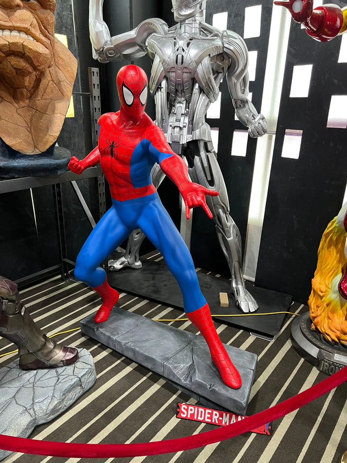 Spider-Man MCU Peter Parker Comic Version Life Size Statue – LM Treasures