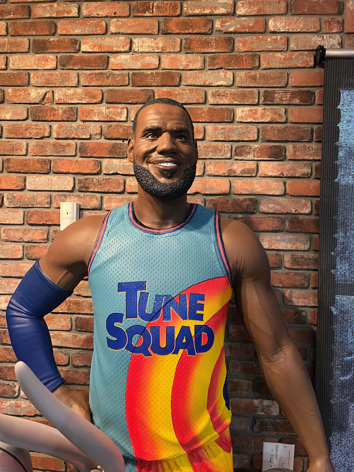 Space Jam Lebron James & Bugs Bunny Life Size Statue | LM Treasures