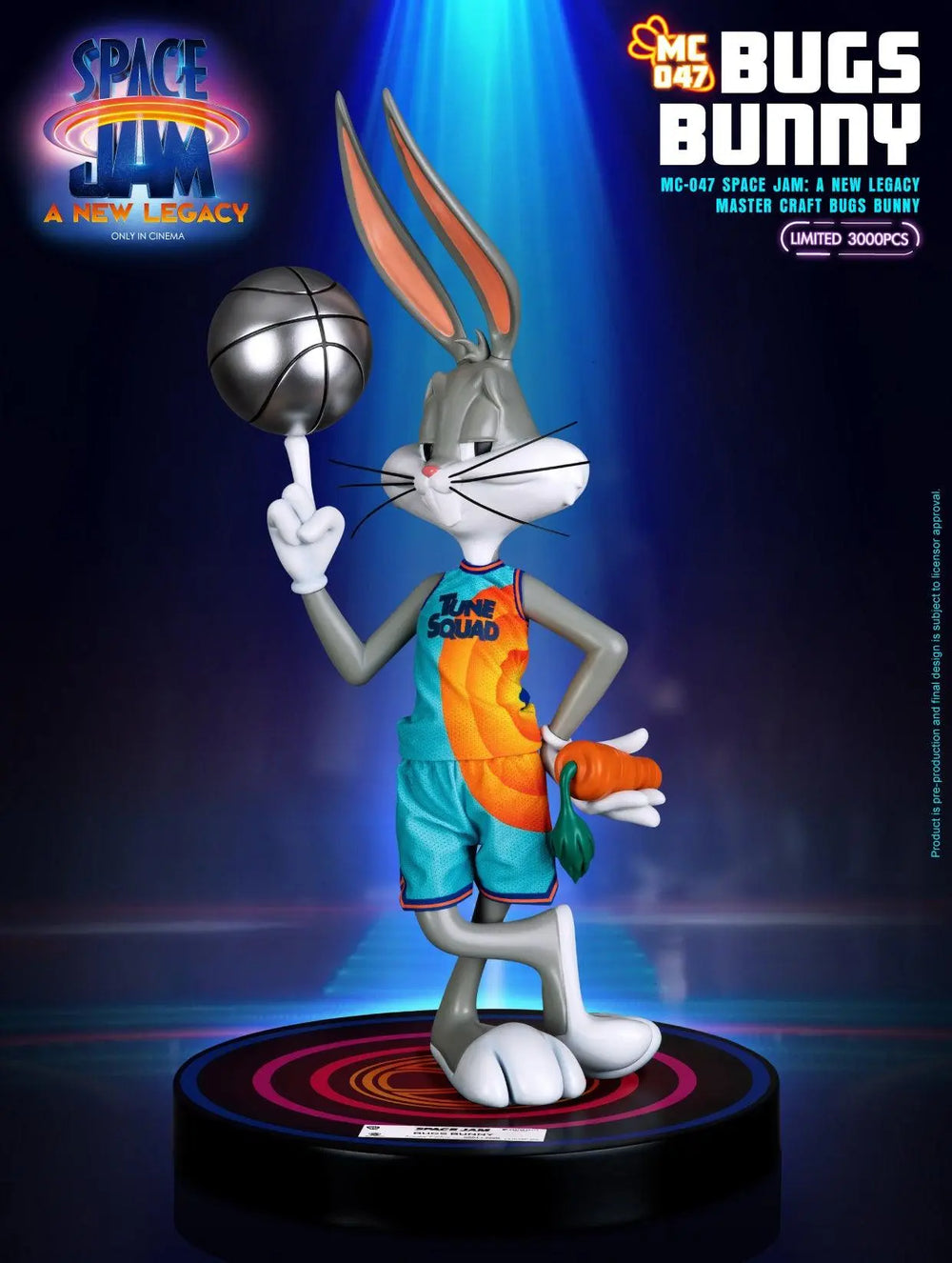 Space Jam: A New Legacy Master Craft Bugs Bunny Table Top Statue| LM ...