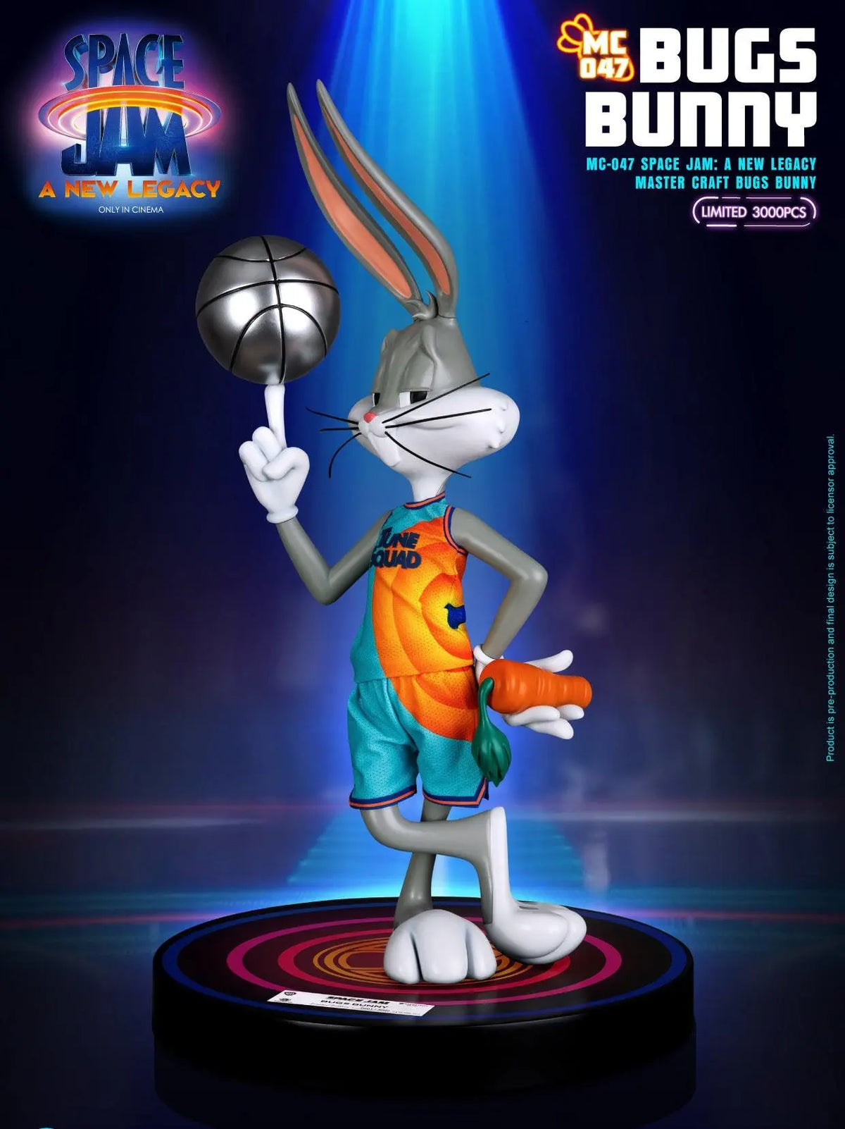 Space Jam: A New Legacy Master Craft Bugs Bunny Table Top Statue| LM ...
