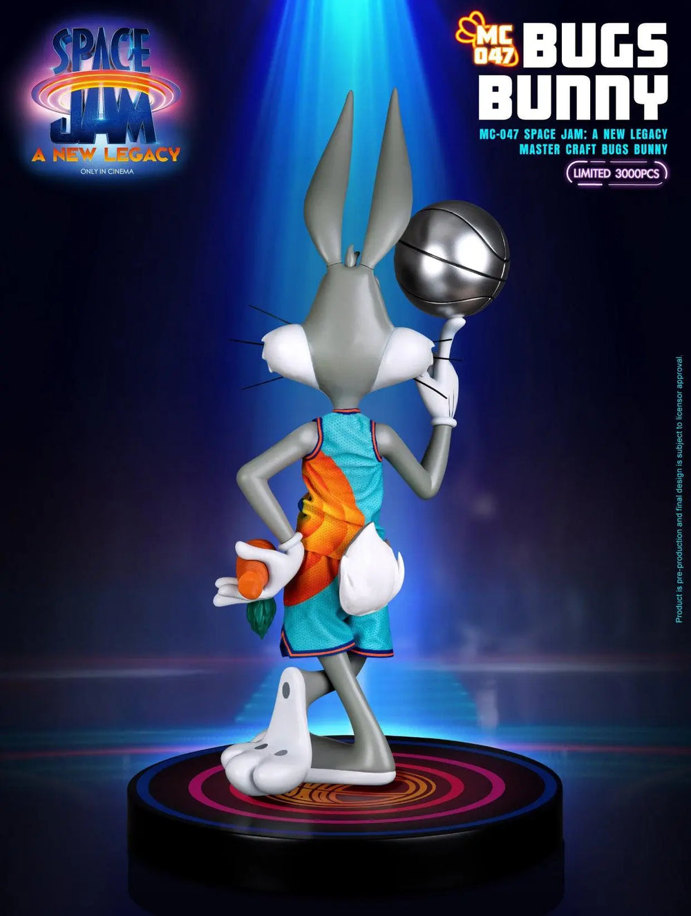 Space Jam: A New Legacy Master Craft Bugs Bunny Table Top Statue| LM ...