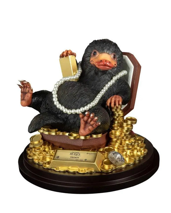 Fantastic Beasts Master Craft Teddy Niffler Table Top Statue| LM Treasures