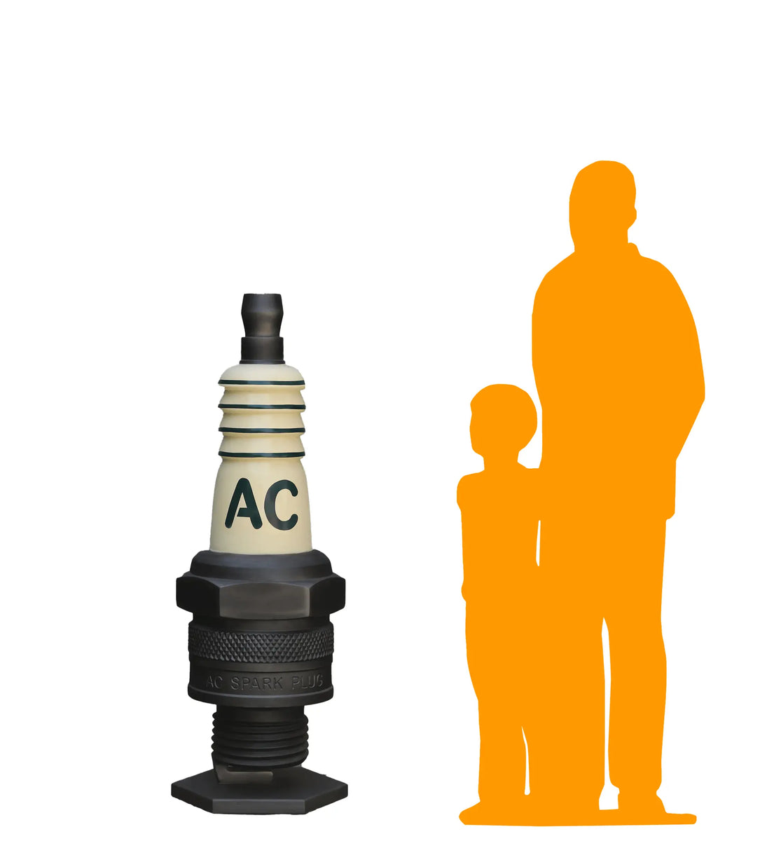 Giant Spark Plug Over Sized Statue| LM Treasures