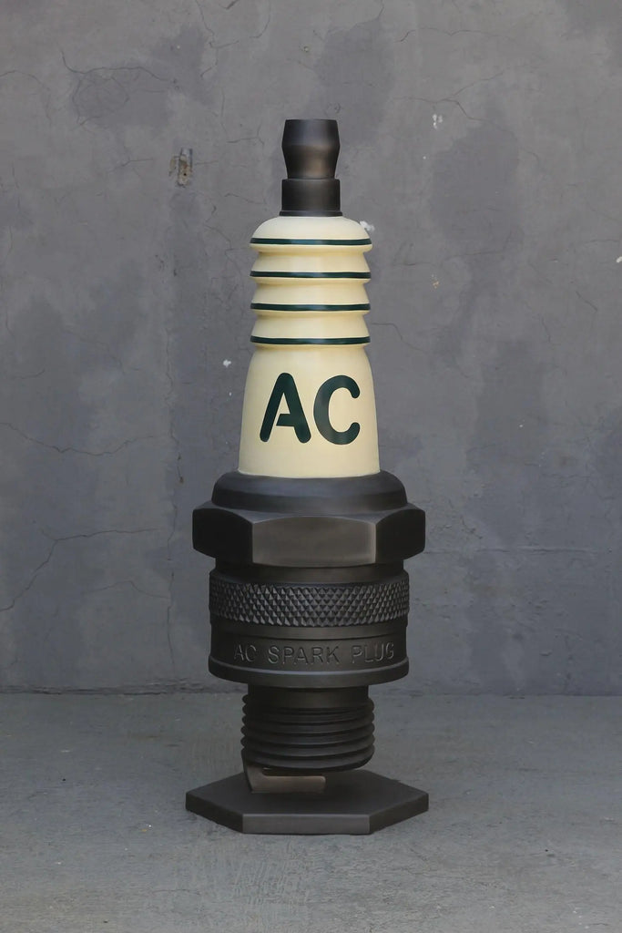 Giant Spark Plug Over Sized Statue | LM Treasures