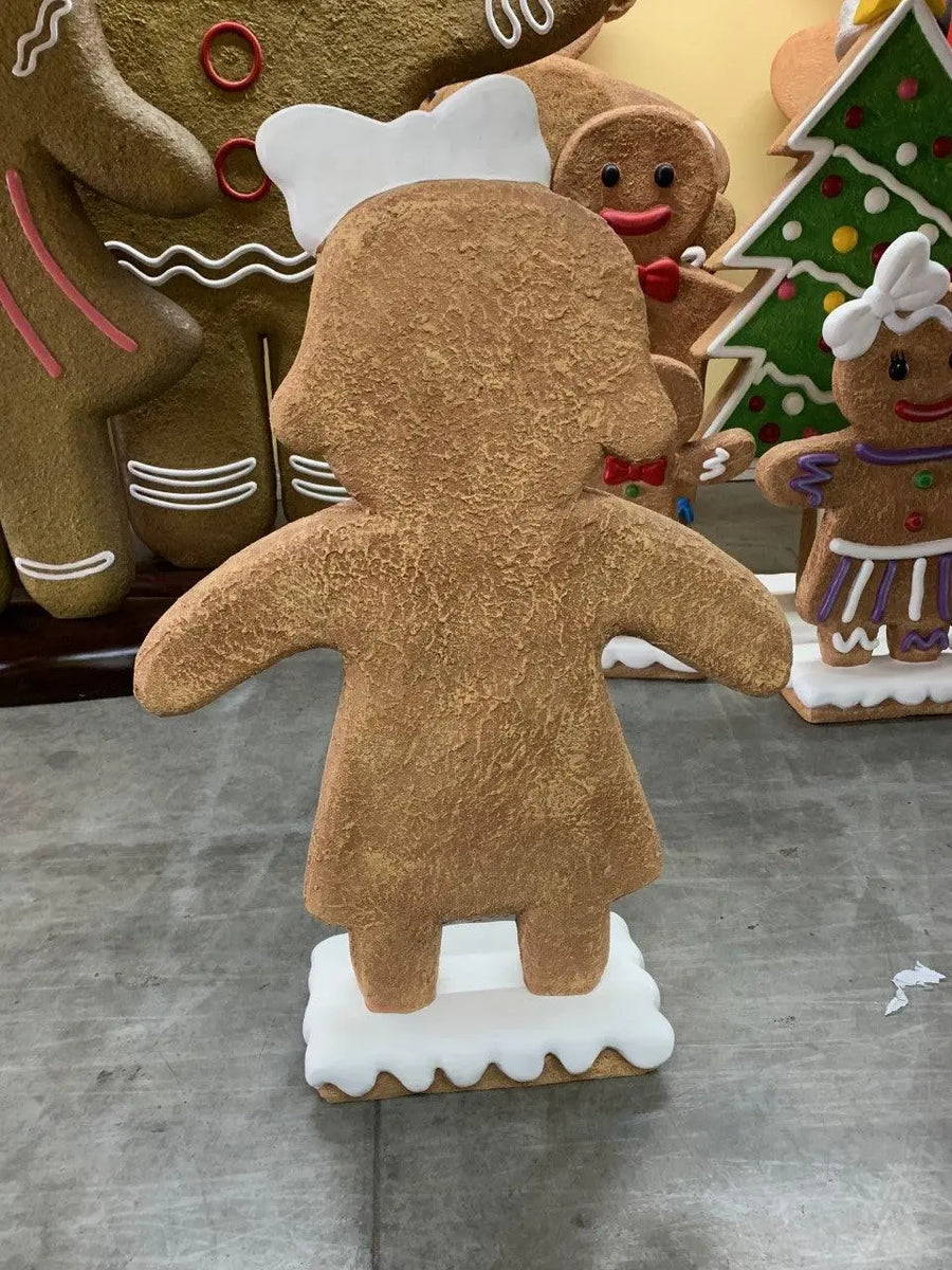 Small Mama Gingerbread Cookie Over Sized Statue | LM Treasures