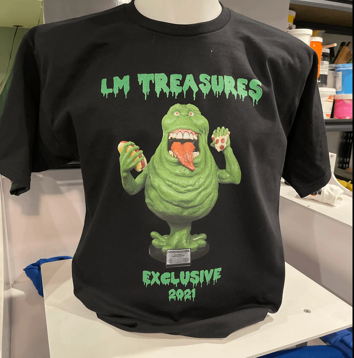 Slimer LM Treasures Exclusive T-Shirts| LM Treasures