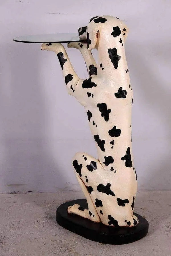 Animal Dalmatian Dog Butler with platter - 3ft tall| LM Treasures
