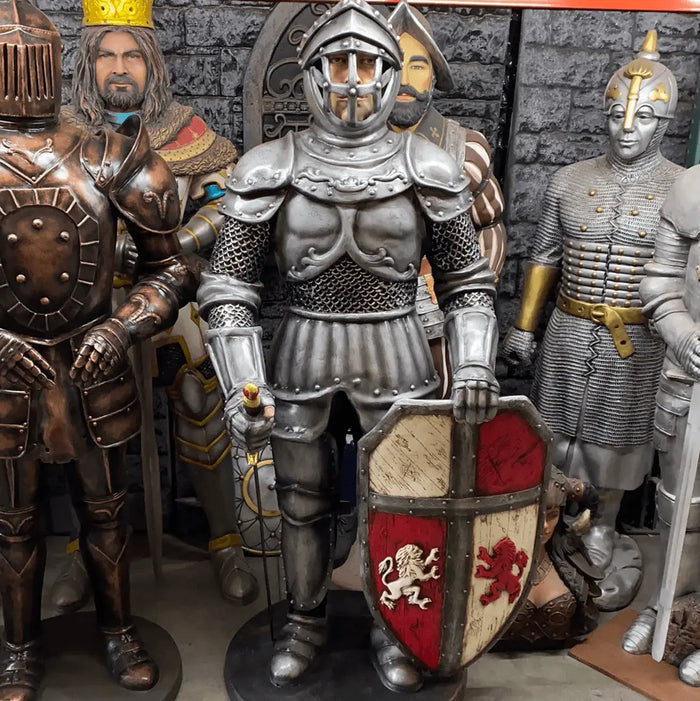 Knight In Armor Life Size Statue| LM Treasures