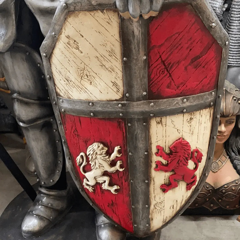 Knight In Armor Life Size Statue| LM Treasures