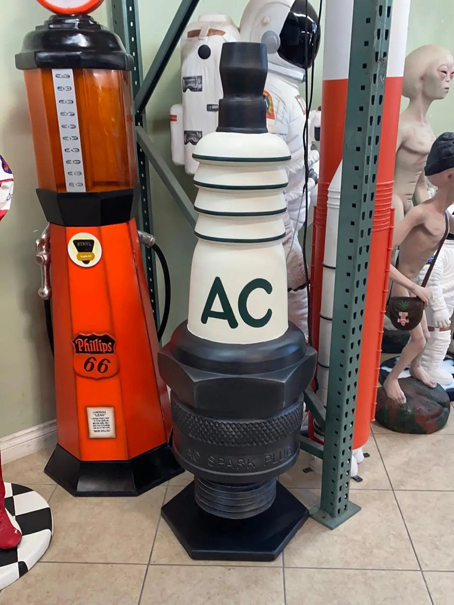 Giant Spark Plug Over Sized Statue | LM Treasures