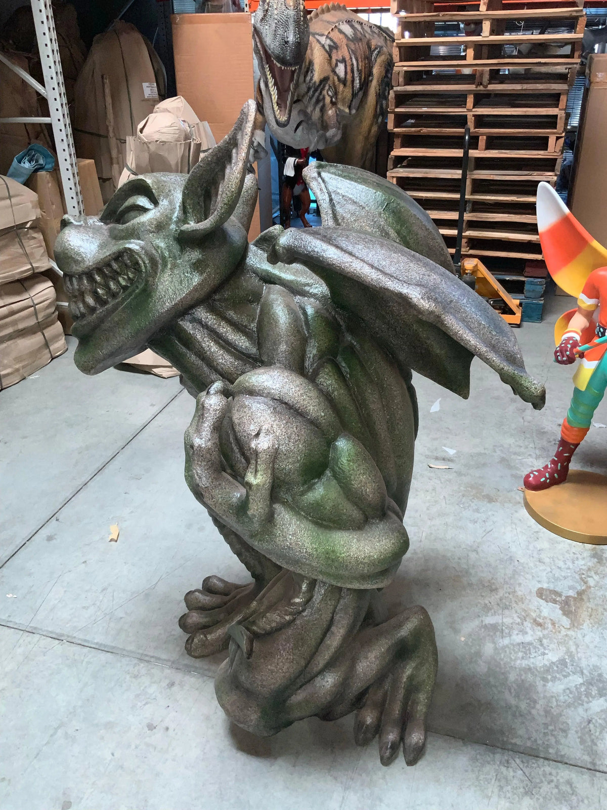 Gargoyle Life Size Statue| LM Treasures