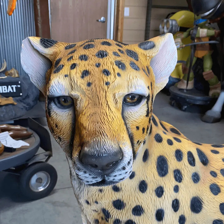 Cheetah Life Size Statue | LM Treasures