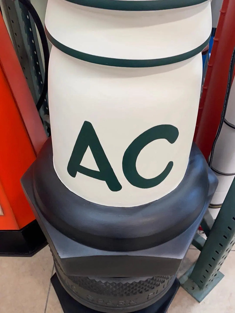 Giant Spark Plug Over Sized Statue| LM Treasures