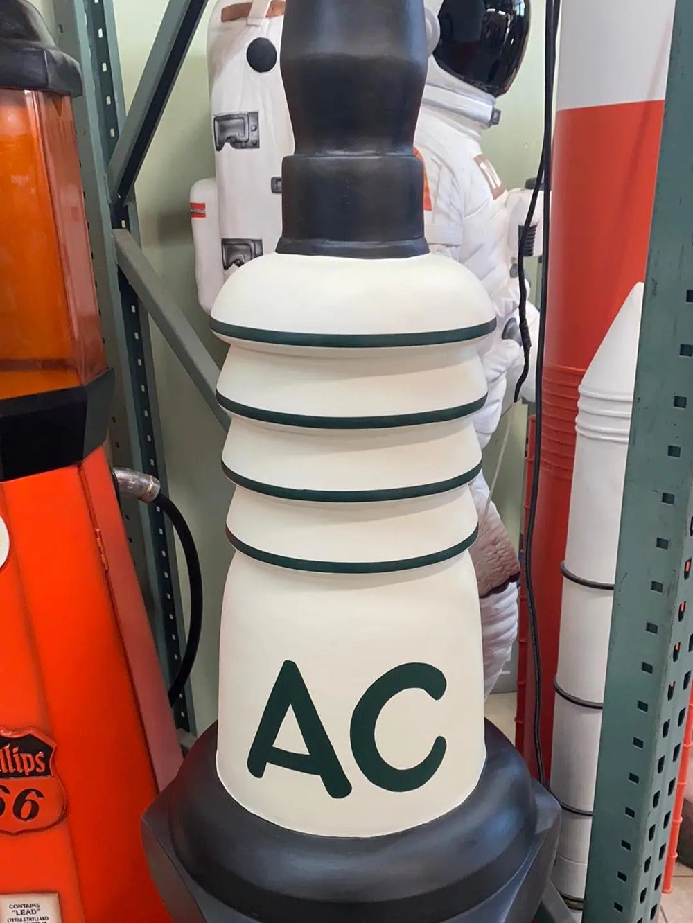 Giant Spark Plug Over Sized Statue| LM Treasures