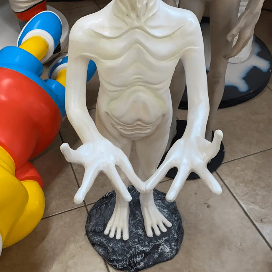 Alien Butler Waiter Life Size Statue | LM Treasures – LM Treasures