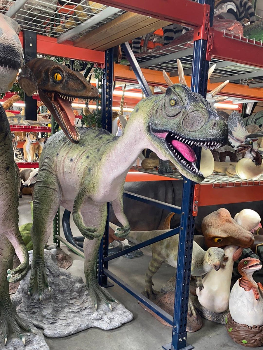 Allosaurus Dinosaur Life Size Statue | LM Treasures