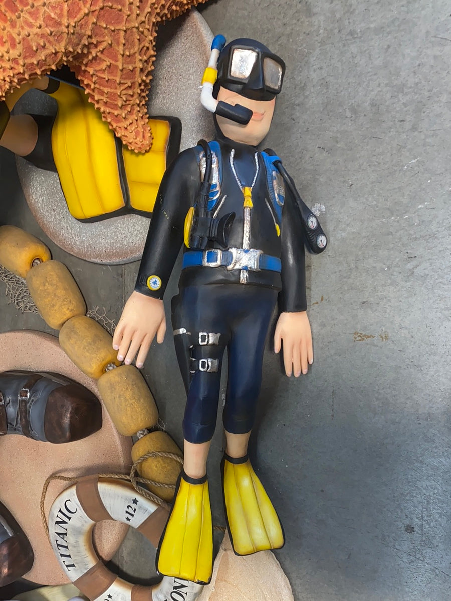 Swimming Diver Small Statue| LM Treasures