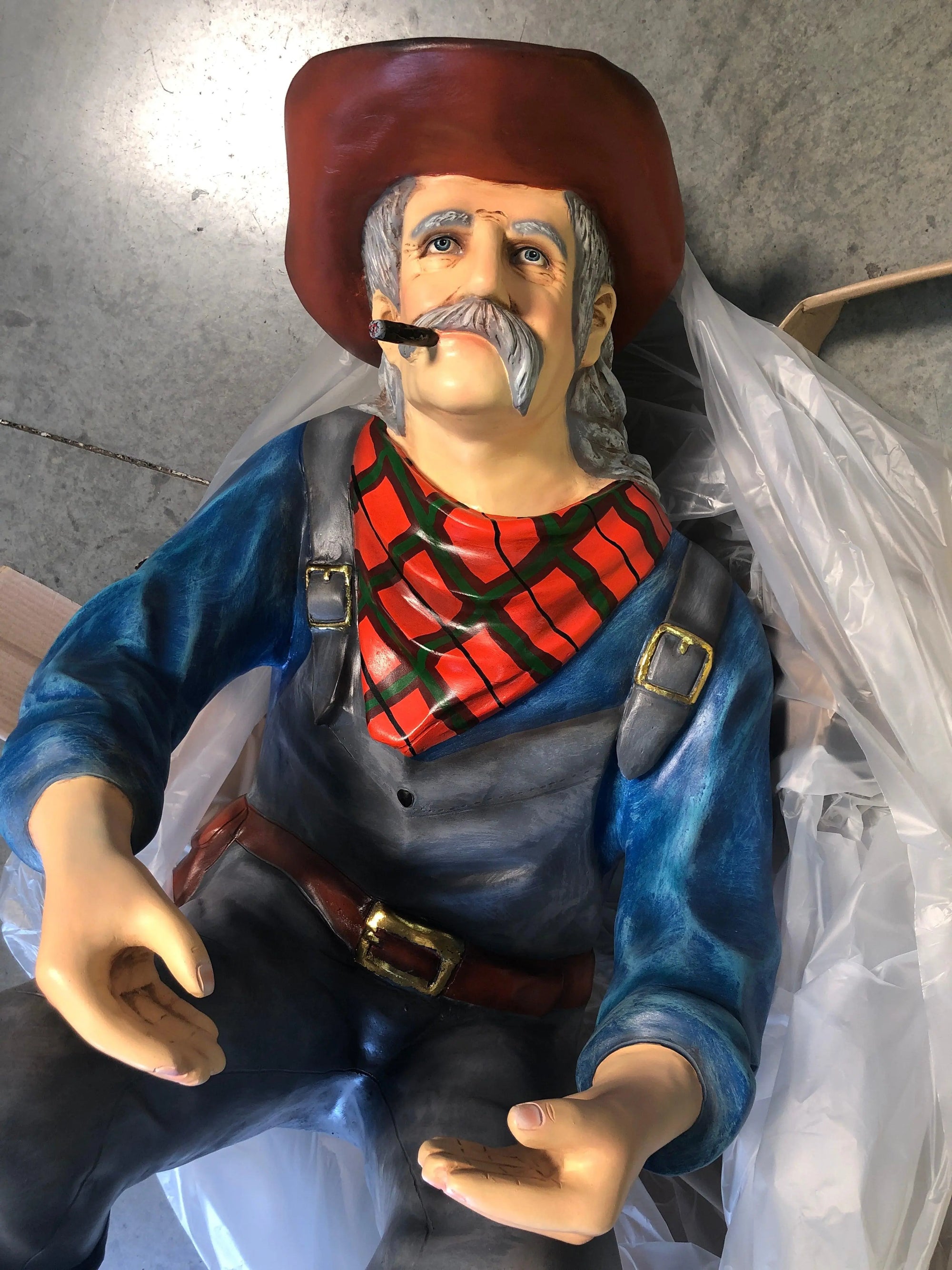 Gold Panner Life Size Statue | LM Treasures