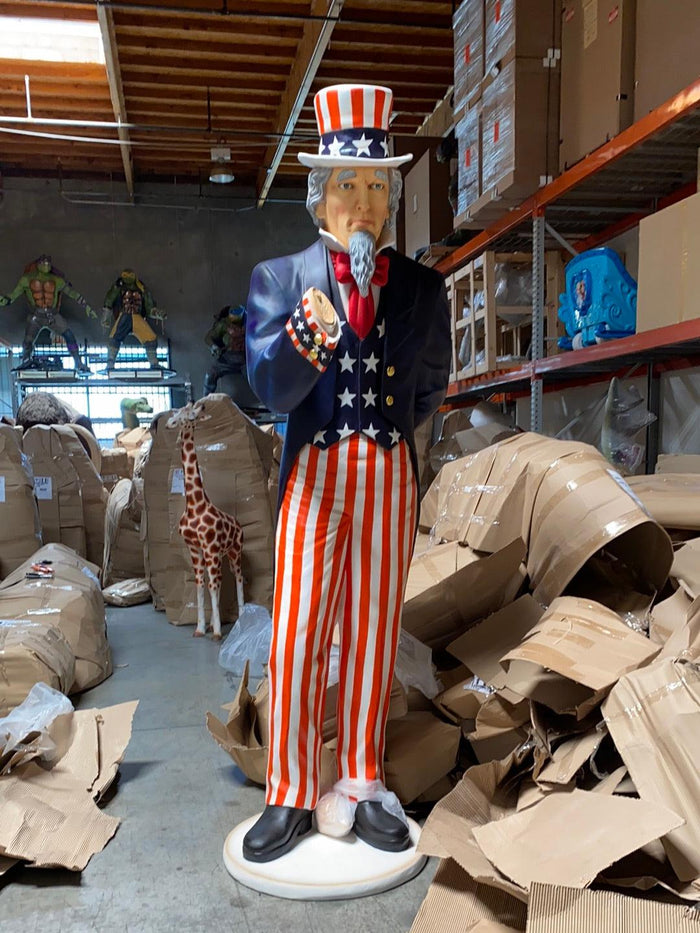 Uncle Sam Life Size Statue | LM Treasures