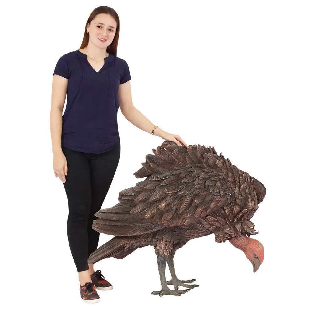 Vulture Life Size Statue | LM Treasures